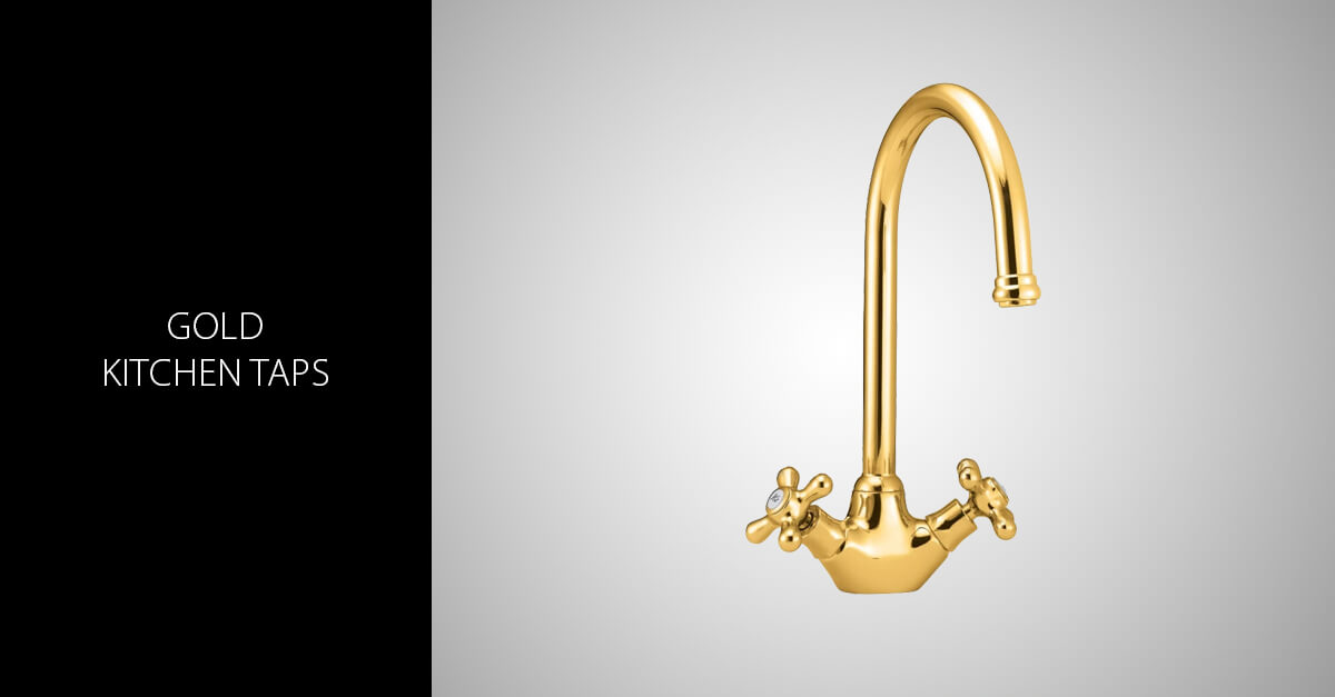 Gold Kitchen Taps - QS Supplies