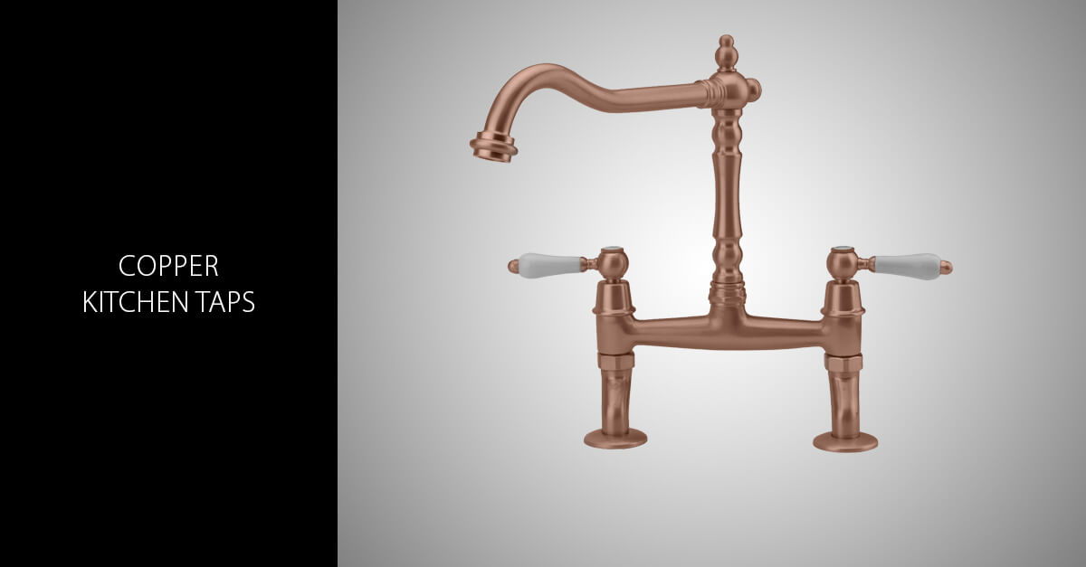 Copper Kitchen Taps | Brushed Copper Tap Collections | QS Supplies