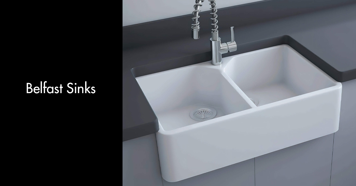 Belfast Kitchen Sinks | Butler & Belfast Sink Choices | QS Supplies