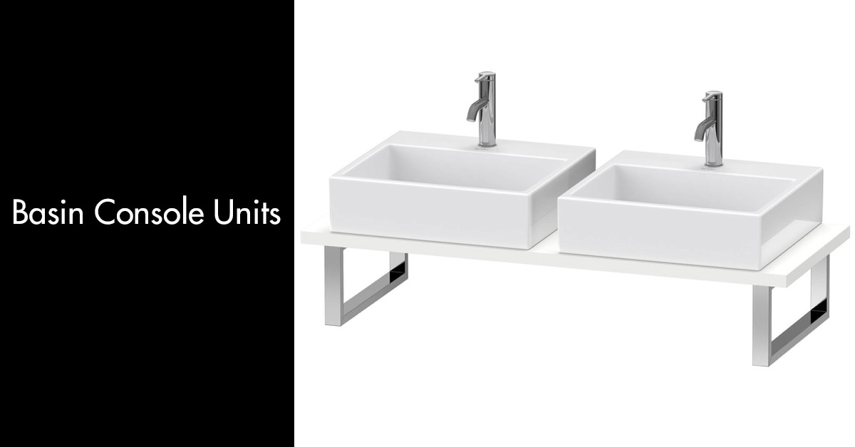 Bathroom Console Unit with Drawers | Vanity Basins Console